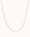 Solid Gold Simple Chain Necklace | Gold Chain | Maya Magal