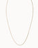 Solid Gold Simple Chain Necklace | Gold Chain | Maya Magal