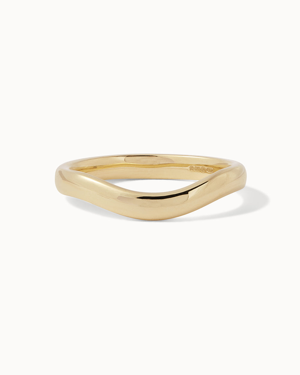 Contour Wedding Ring | Solid Gold | Maya Magal