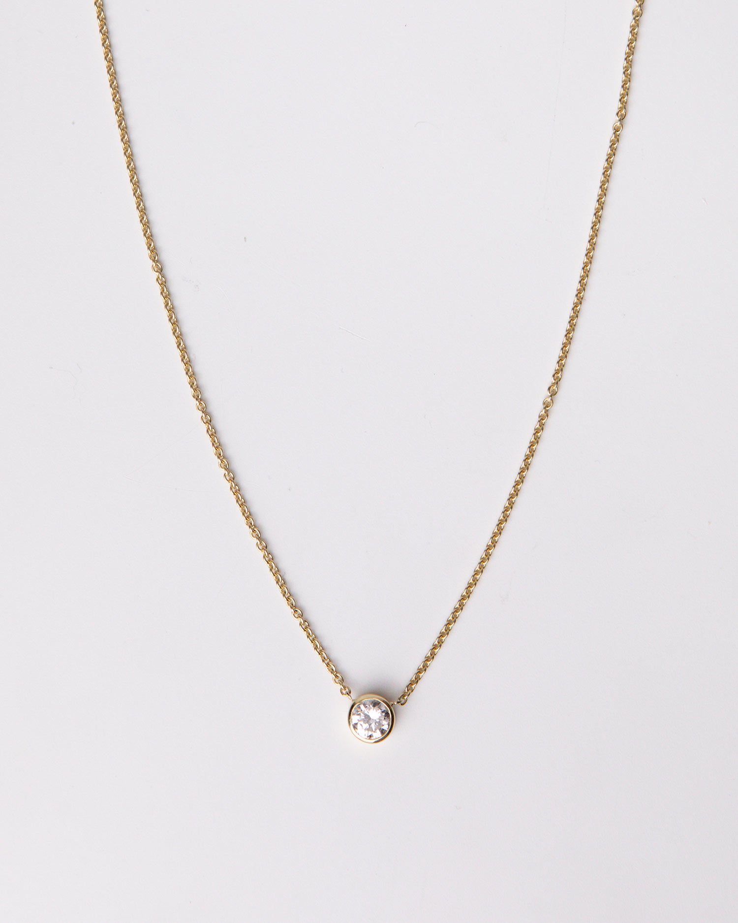 Solid Gold Nova 0.8ct Lab Grown Diamond Necklace | King's Cross