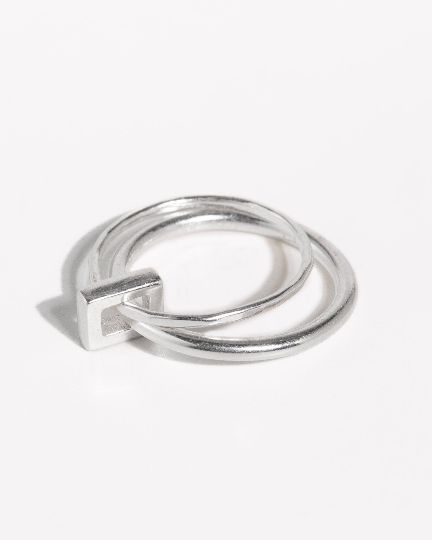 Maya Magal Square Link Stacking Ring | King's Cross